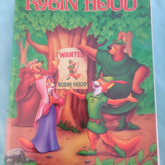 Disney | Cameras, Photo & Video | Walt Disneys Robin Hood Vhs Tape ...
